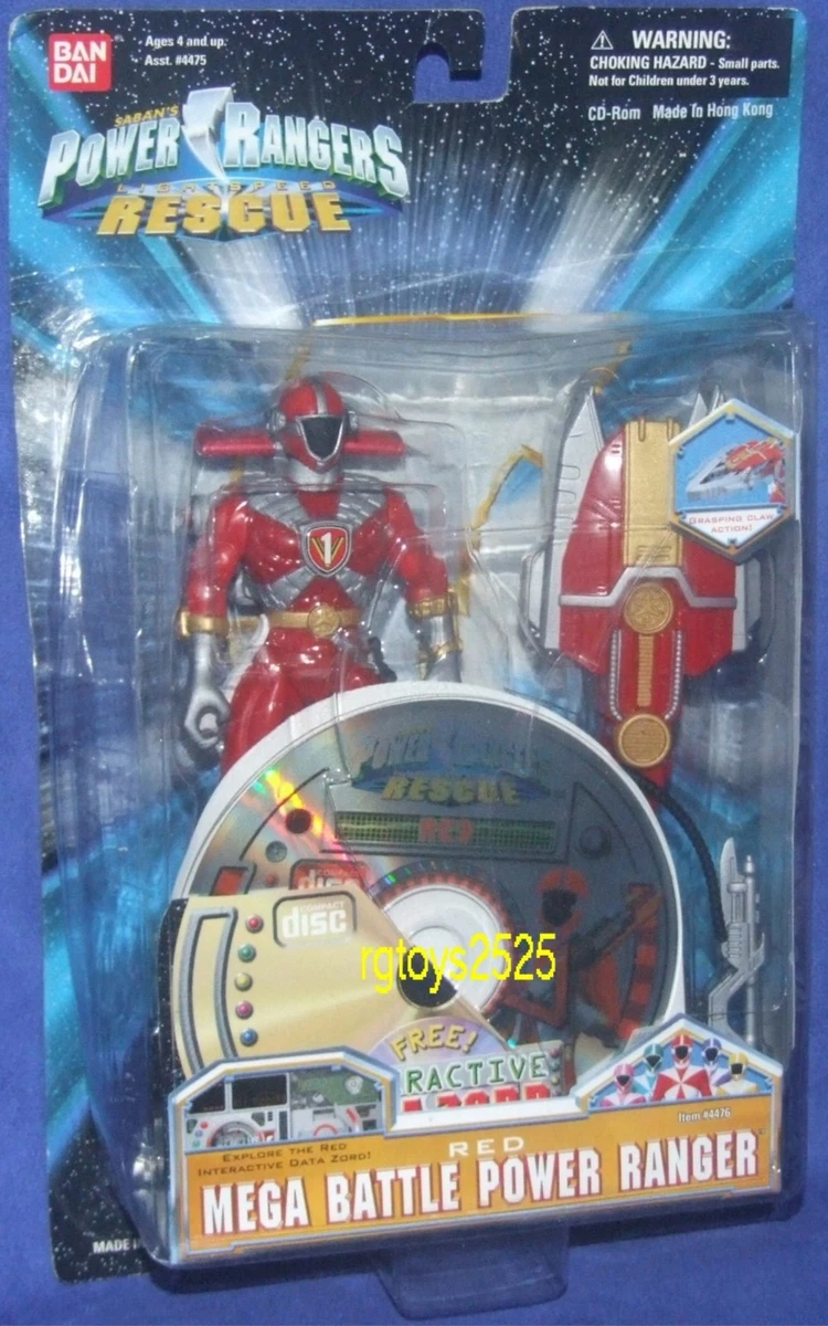 Power Rangers Lightspeed Rescue Red Ranger Zord