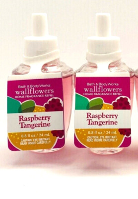 2-Pack Bath & Body Works RASPBERRY TANGERINE Home Fragrance Wallflowers ...