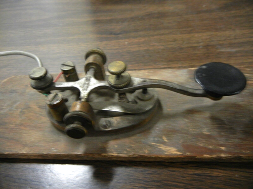 Reeve Ham Radio Morse Code CW Telegraph Straight Hand Key | eBay