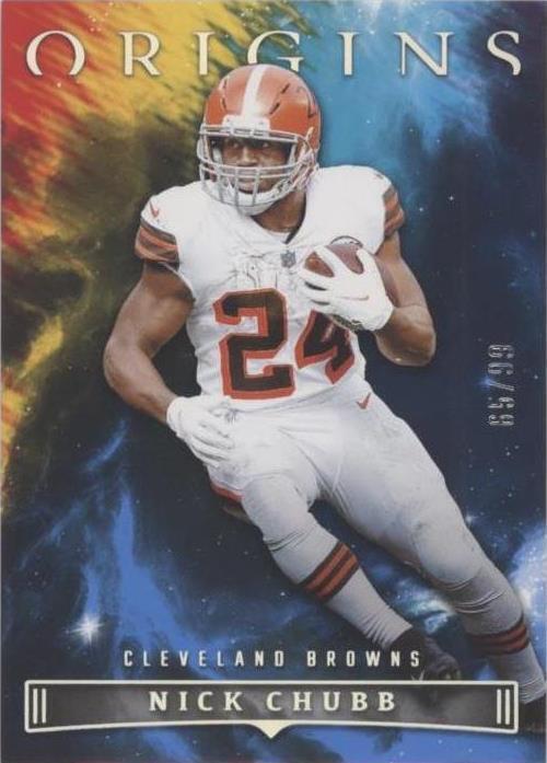 2022 Panini Origins - Nick Chubb #22 Blue /99 for sale online | eBay