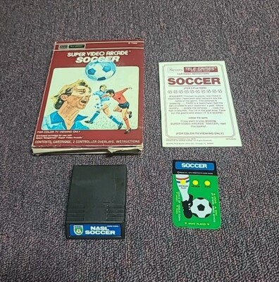 NASL Soccer SEARS Super Video Arcade Intellivision Tele-Games | eBay