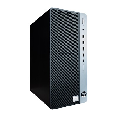 HP Desktop Tower Computer Intel i7 7th Gen 16GB RAM 500GB SSD 600G3 ...
