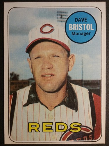 1969 TOPPS BASEBALL #234 DAVE BRISTOL REDS EX-MT++ | eBay