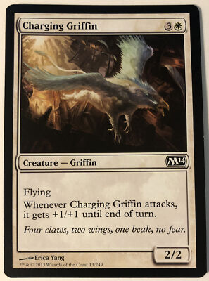 MTG Charging Griffin Magic 2014 13/249 Regular Common | eBay