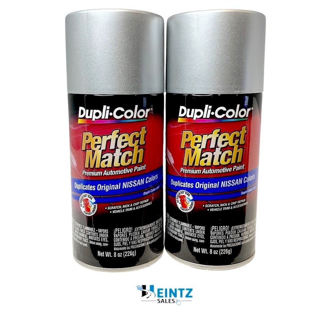 Dupli-Color BNS0601 Perfect Match Nissan Silver Metallic 8oz Aerosol ...
