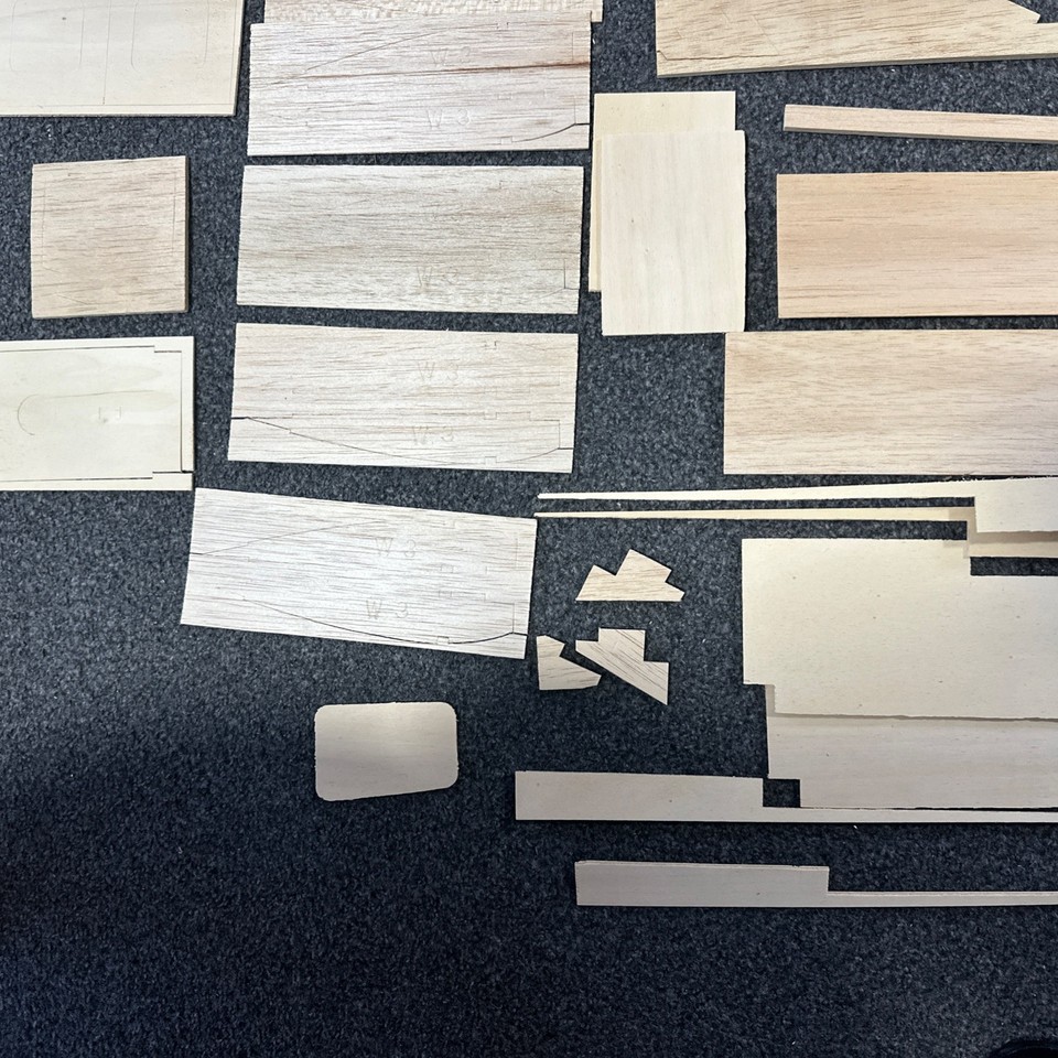 The Real Thing by Hobby Shack Rc Balsa Plane Kit To Build | eBay UK