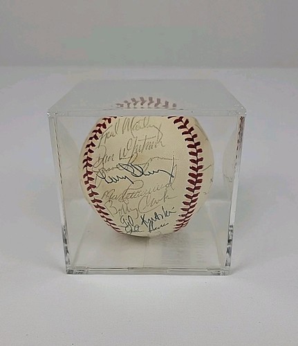 1980 California Angels Team Autographed Baseball With Case Signed by 29 ...
