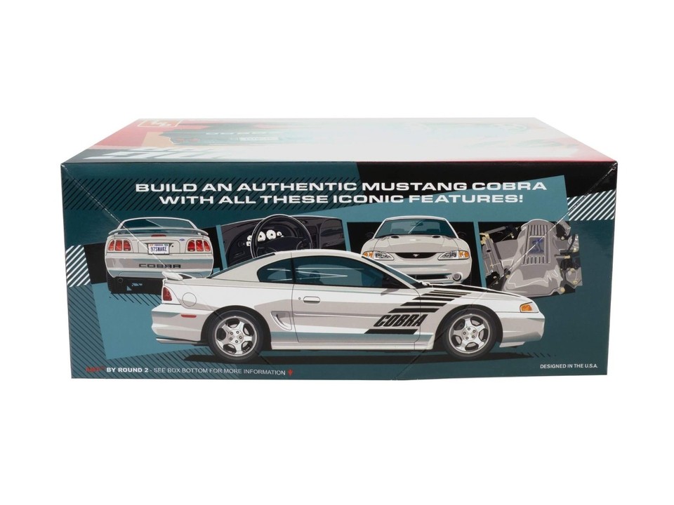 AMT 1/25 Scale 1997 Ford Mustang Cobra Plastic Model Kit AMT1494 | eBay
