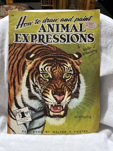 How To Draw and Paint Animal Expressions by Walter J. Wilwerding ...