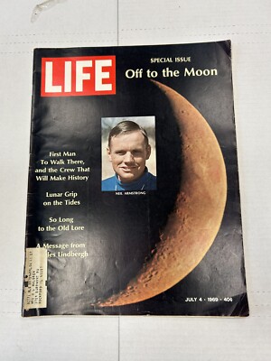 LIFE MAGAZINE JULY 4, 1969 OFF TO THE MOON EXCELLENT CONDITION | eBay