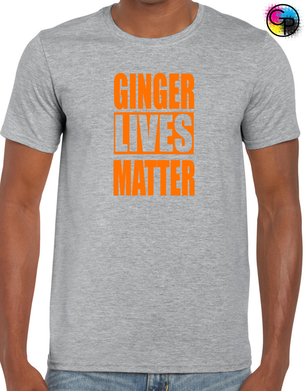 GINGER LIVES MATTER MENS T SHIRT FUNNY JOKE GIFT FOR GINGER REDHEAD ...