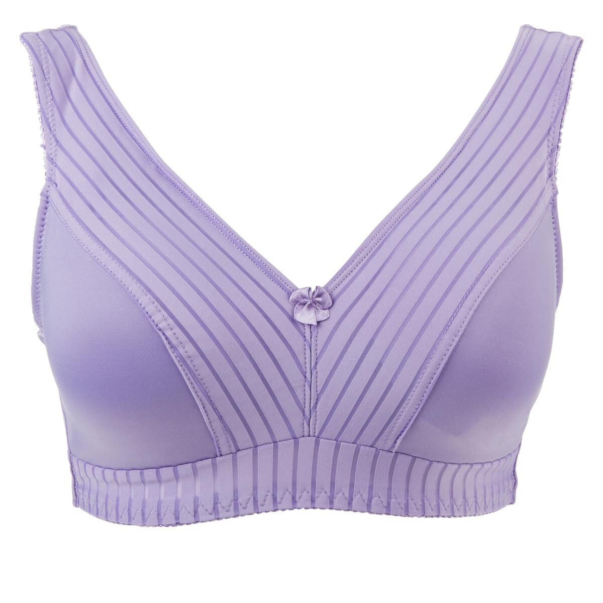 Rhonda Shear 2pk Striped"Curve Envy" Pin-Up Bra with Removable Pads 792 ...