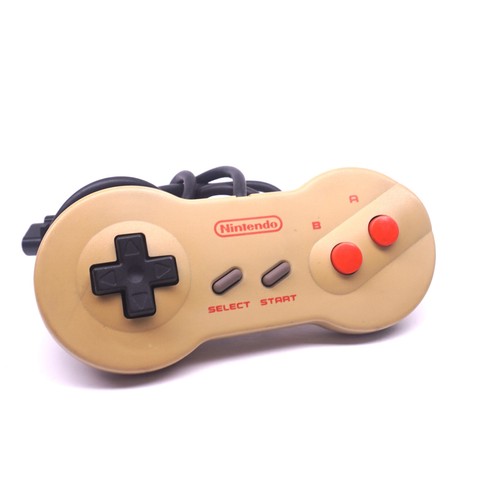 Nintendo Famicom / NES Official Dogbone Style OEM Controller FC HVC-102 ...