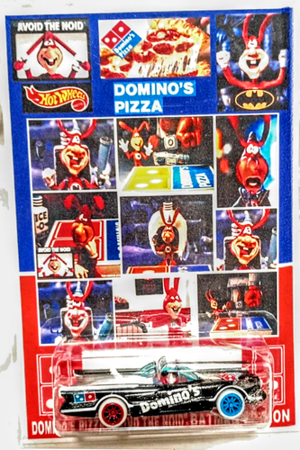 Hot Wheels Dominos Pizza "Avoid the Noid" Batman Edition Batmobile W ...
