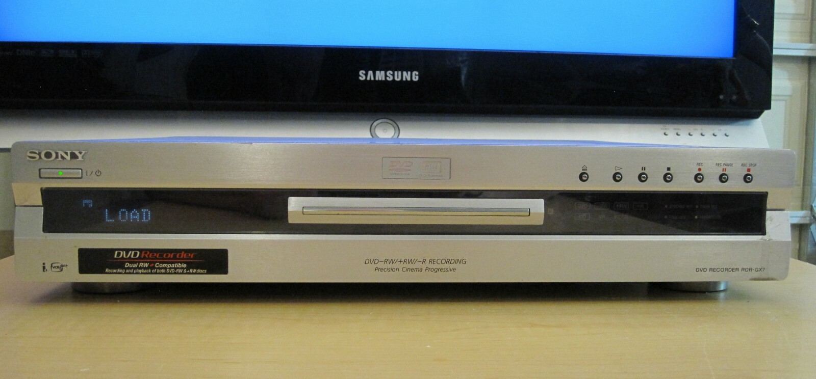 Sony Stand Alone DVD CD Player/Recorder Burner RDR-GX7 - AS-IS Disc ...