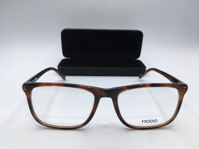 MODO 6536 Men's Tortoise Frame Demo Lens Rectangular Eyeglasses 55MM | eBay