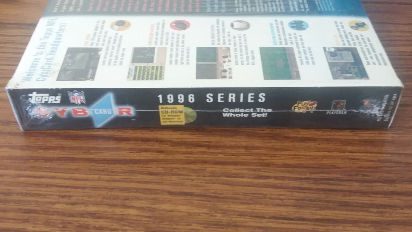 JOHN ELWAY 1996 Topps CYBER CARD NFL CD-ROM COMPUTER CARD / NFL HOF ...