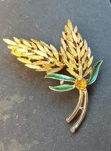 Vintage Wheat Brooch Pin | eBay