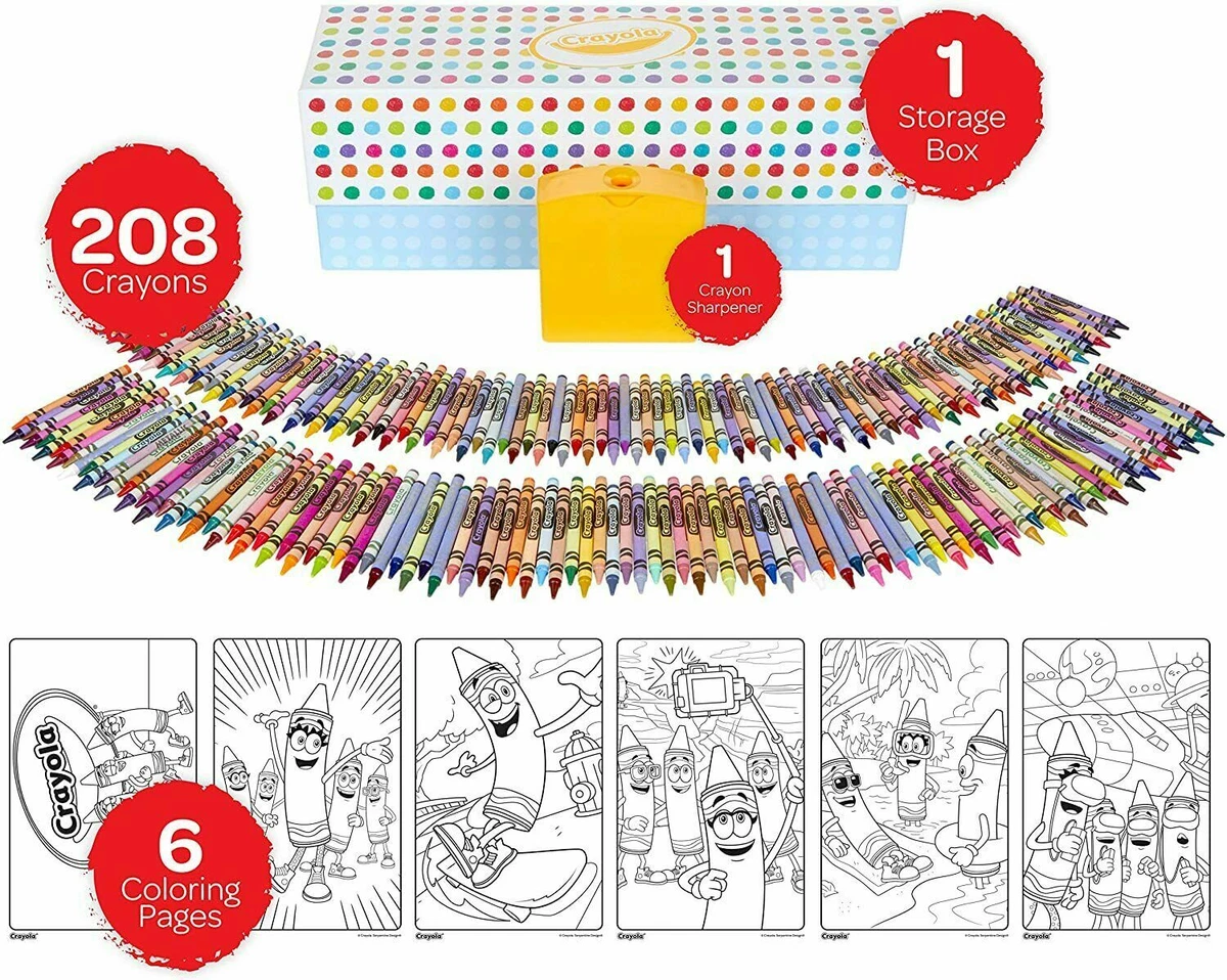 Crayola Crayons Coloring Pages