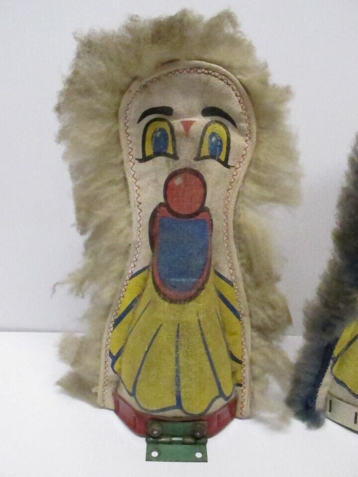 Carnival Amusement~Ball Toss/Cat Rack Game~Knock Down~12" Clown Punk | eBay