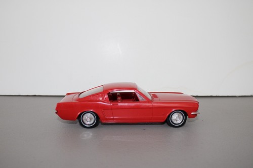 Vintage Ford 1965 Mustang Red Fastback AMT promo model | eBay