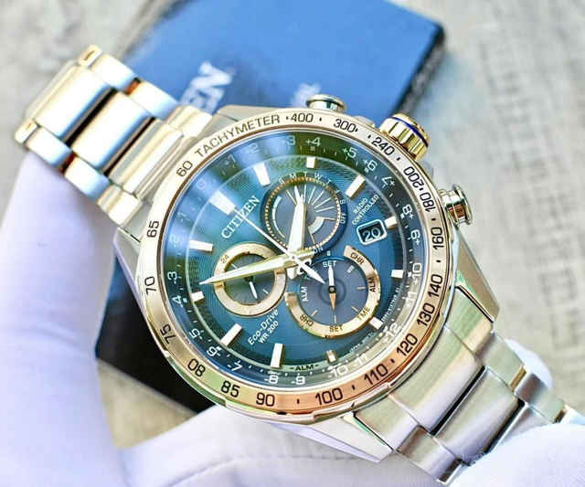 Citizen Eco-Drive Blue Men's Watch - CB5916-59L for sale online | eBay