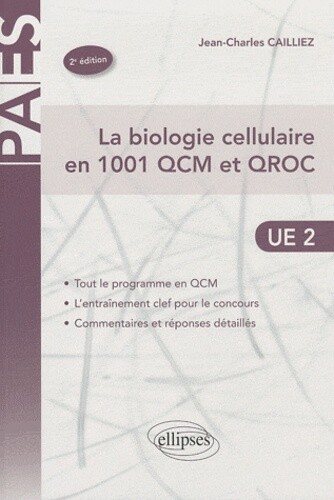 La biologie cellulaire en 1001 QCM et QROC | eBay