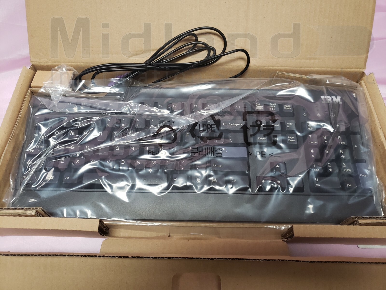 IBM 40K9430 Stealth Black Quiet Touch Keyboard US English Same as ...