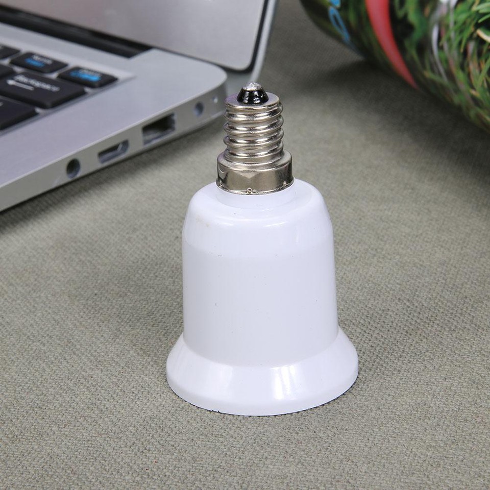 Light Adapter Screw Bulbs Socket Lamp Holder Converter for E14 to E27 ...