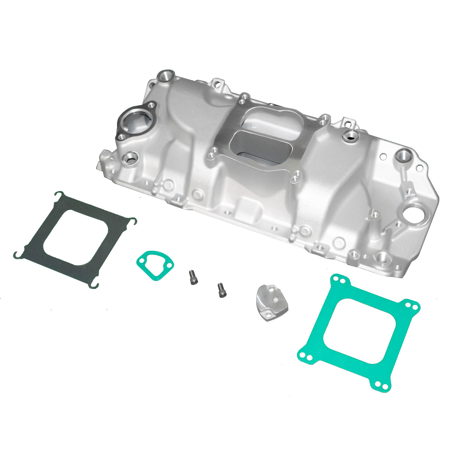 For BBC Big Block Chevy 396-502 Dual Plane Intake Manifold Oval Ports ...