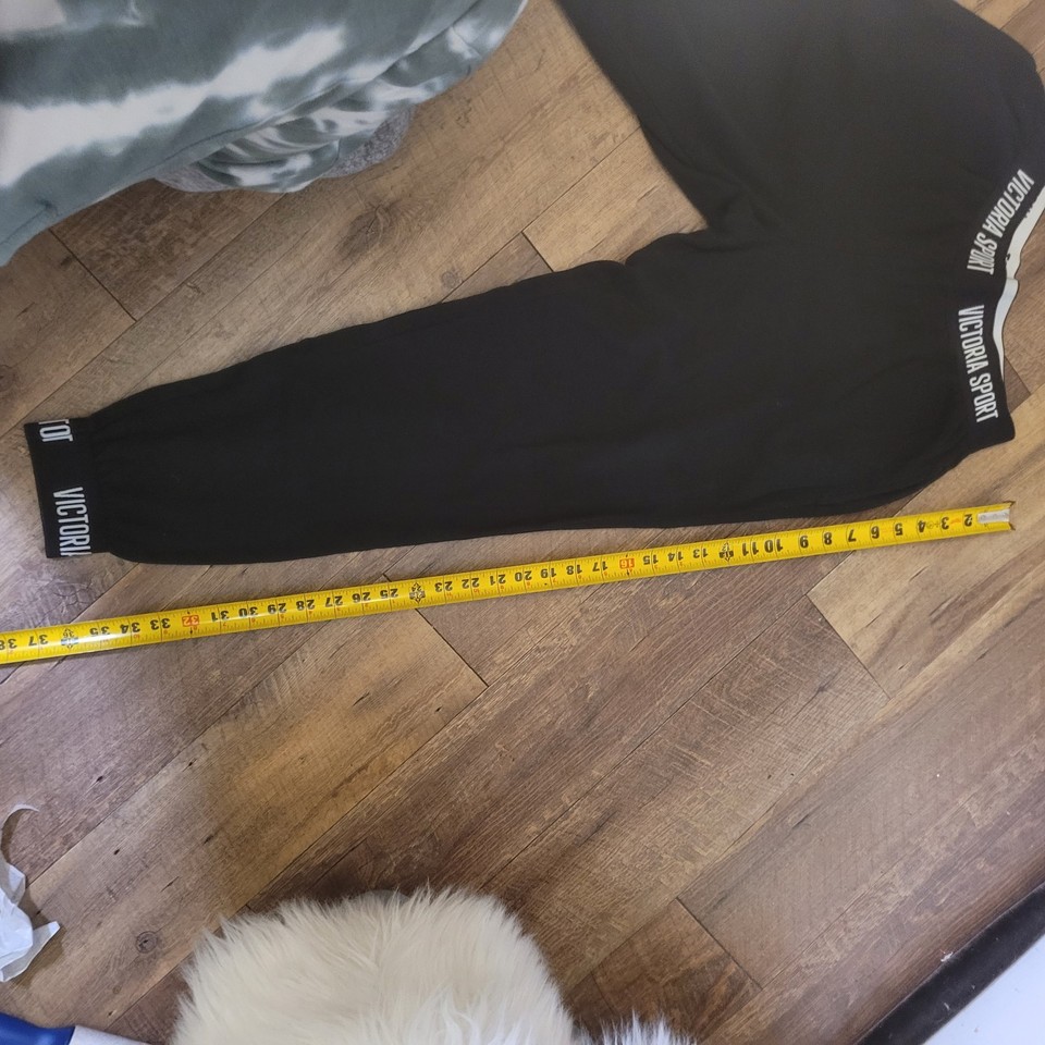 Victoria's Secret Victoria Sport Blk White 2 Pc Set outfit S/MD | eBay