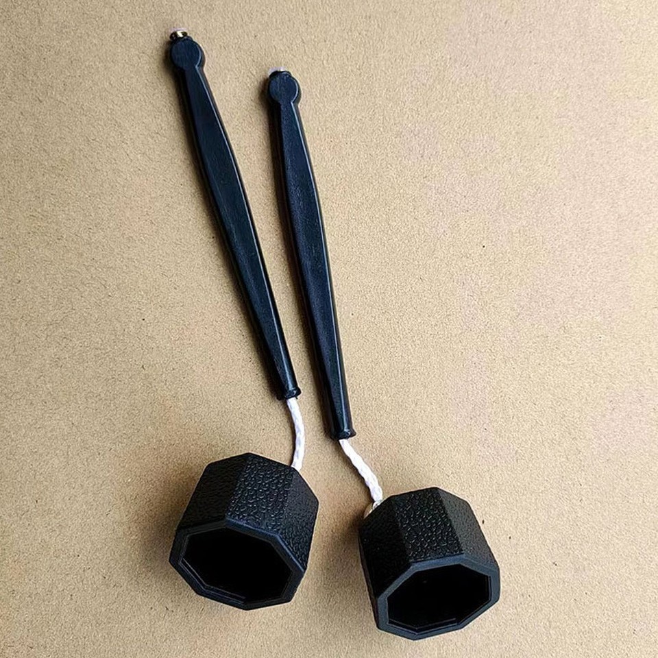Billiard Ball Chalk Holders 2PCS 30*23*23mm Black Chalk Octagon Plastic ...