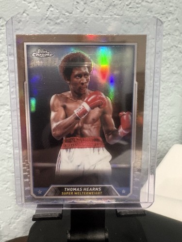 2024 Topps Chrome Boxing Bronze #24 Thomas Hearns 91/225 | eBay