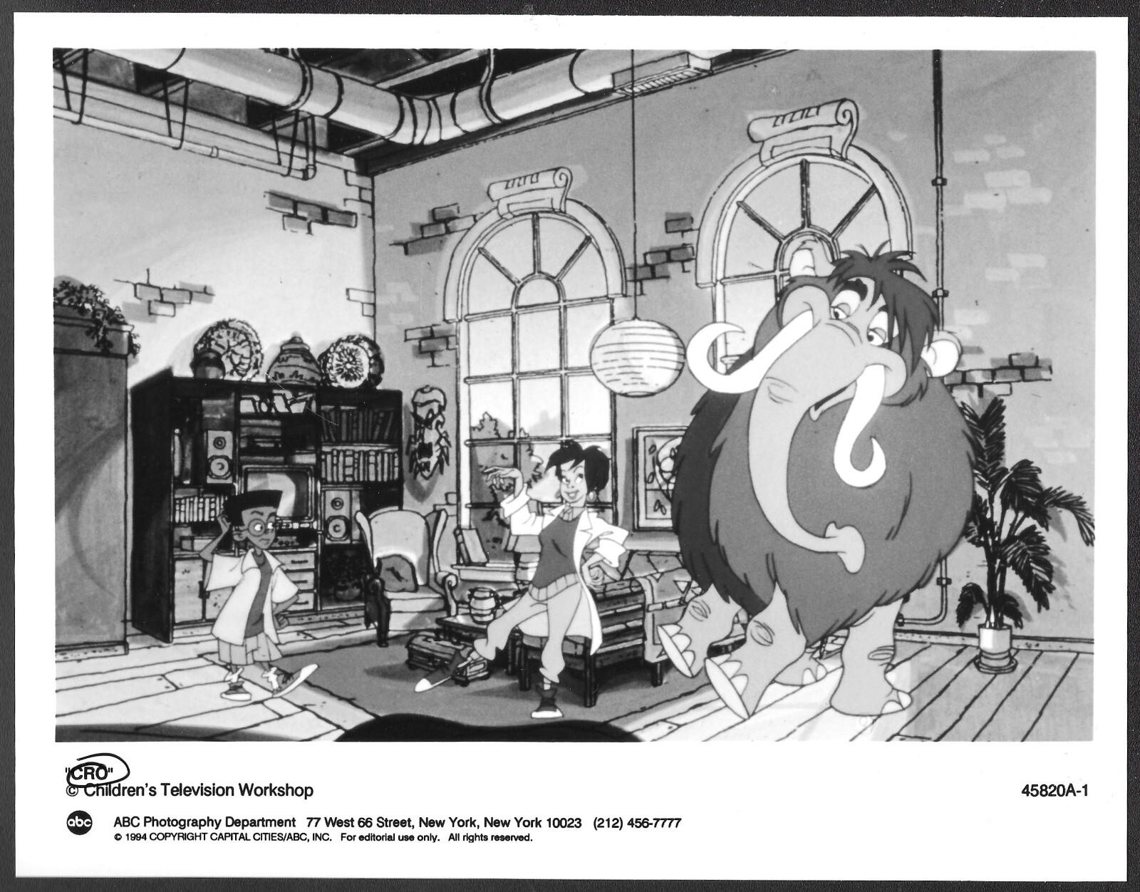 Cro 1990s Original Animation TV Promo Photo Children's Television ...