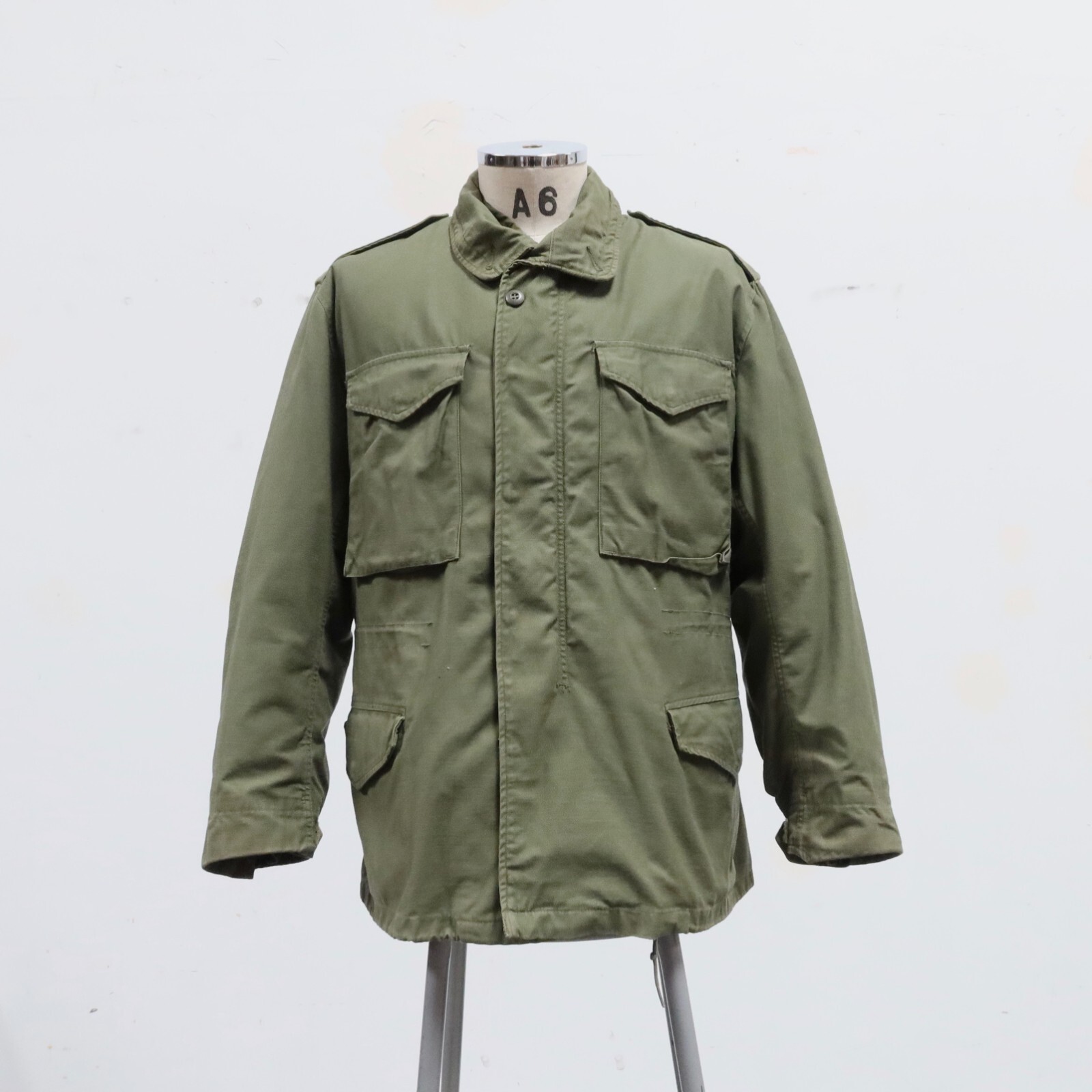 Vintage M-65 Cold Weather Field Jacket Military M Gre… - Gem