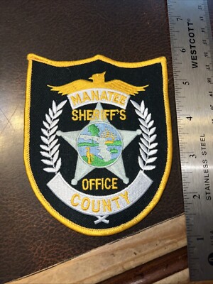 Obsolete (?) Florida Sheriff’s Office / Department Patch Manatee County ...