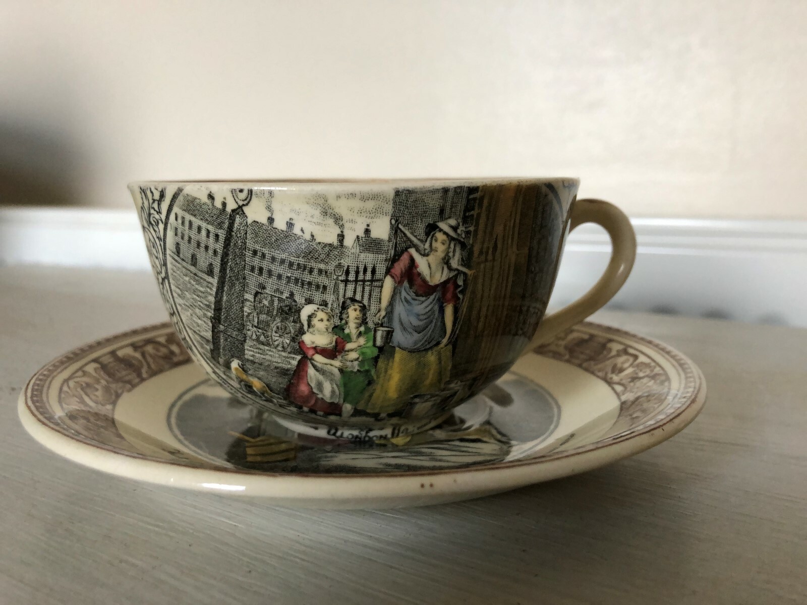 Adams Tunstall Pottery ‘Cries of London’ Cup and Saucer | eBay UK