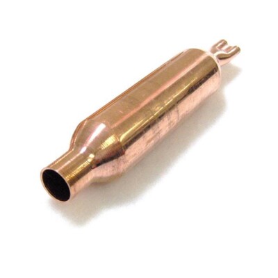 Copper Strainer Filter-Refrigeration All gases Conection 3/8" inlet x ...
