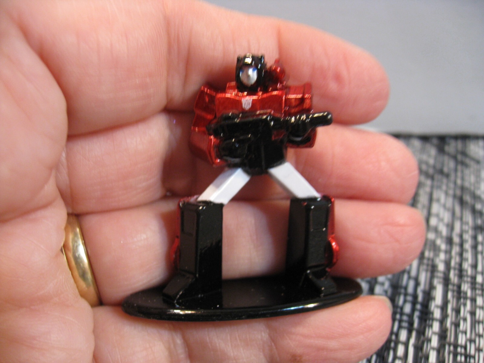 Nano Metalfigs - Transformers Miniature Figure - Metal - Sideswipe ...