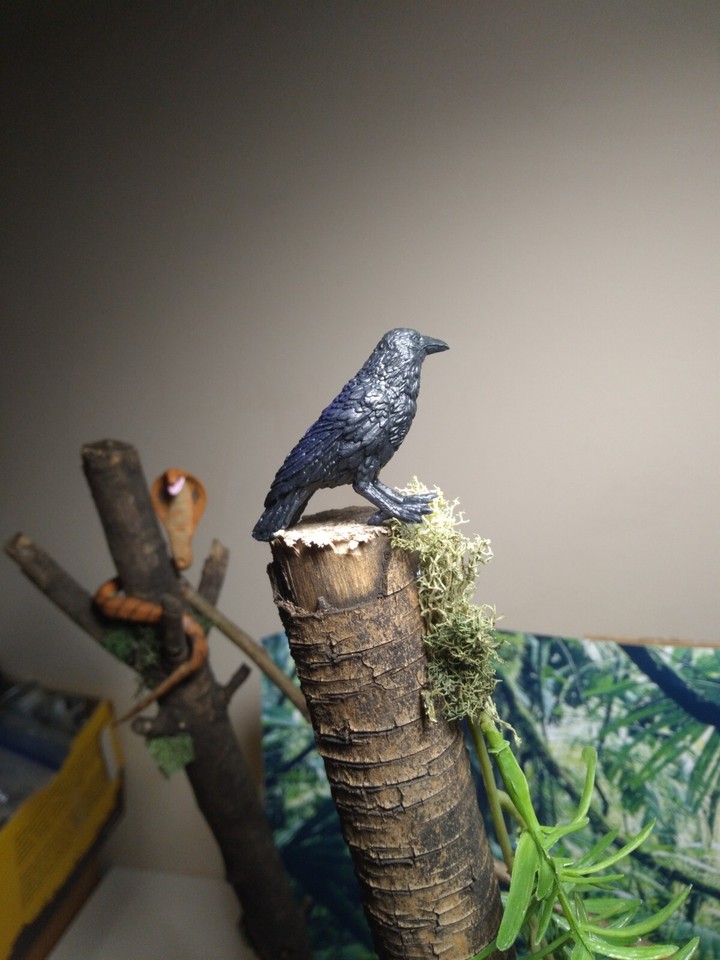 NECA HUGE Predator Jungle DIORAMA 1/12 scale CUSTOM* DUTCH,DILLON ...