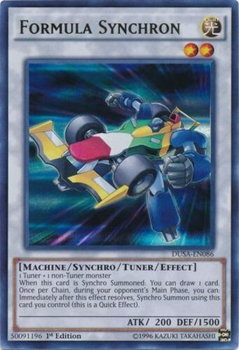 YUGIOH FORMULA SYNCHRON DUSA-EN086 1ST ULTRA NM | eBay
