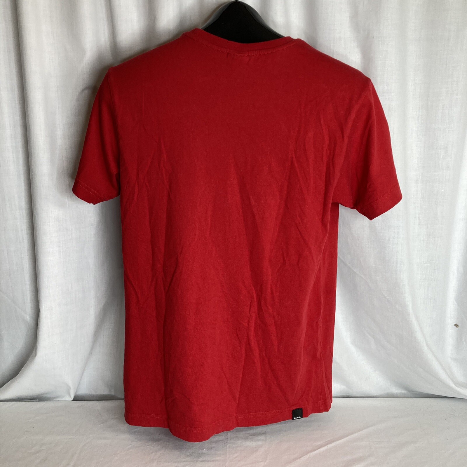 Bench T Shirt Old School Vinyl Graphic Small Red Record Player 1989 ...