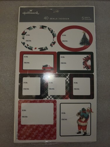 Hallmark Adorable “Christmas” Seals (40 Seals) | eBay