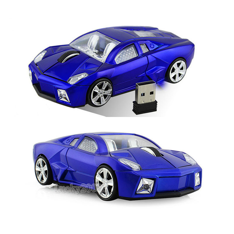 USB 2.4Ghz Wireless Lamborghini car mouse Optical Gaming mice for PC ...