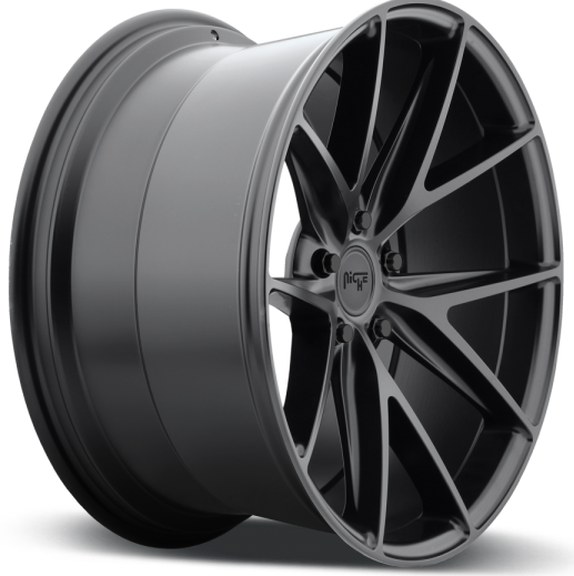 One 20x9 Niche Wheels M117 Misano 5x108 ET38 Matte Black Wheel | eBay