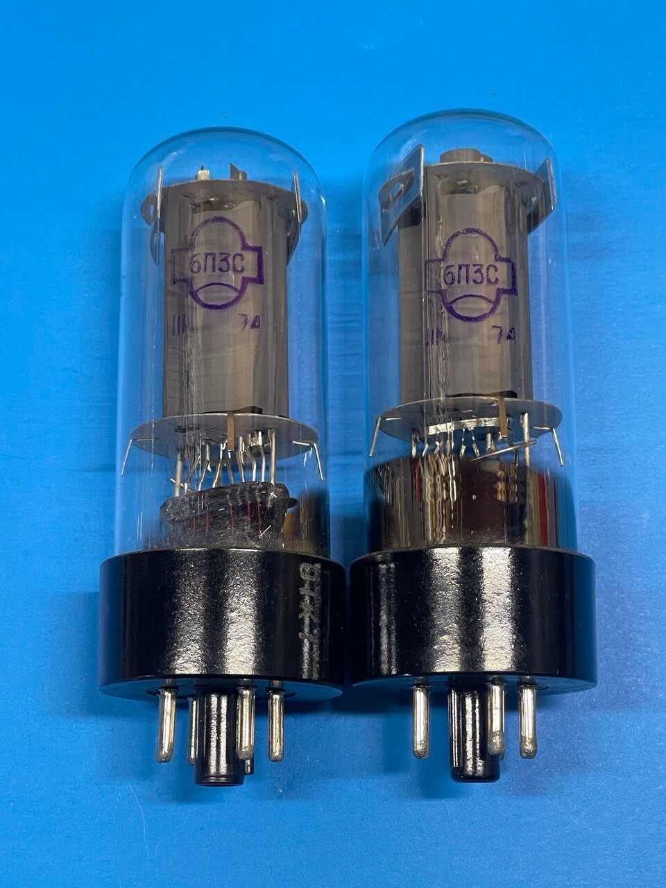 MATCHED PAIR 6P3S (6L6, 6L6GT, 6П3С) OUTPUT BEAM TETRODE / NEW / SHIPS ...
