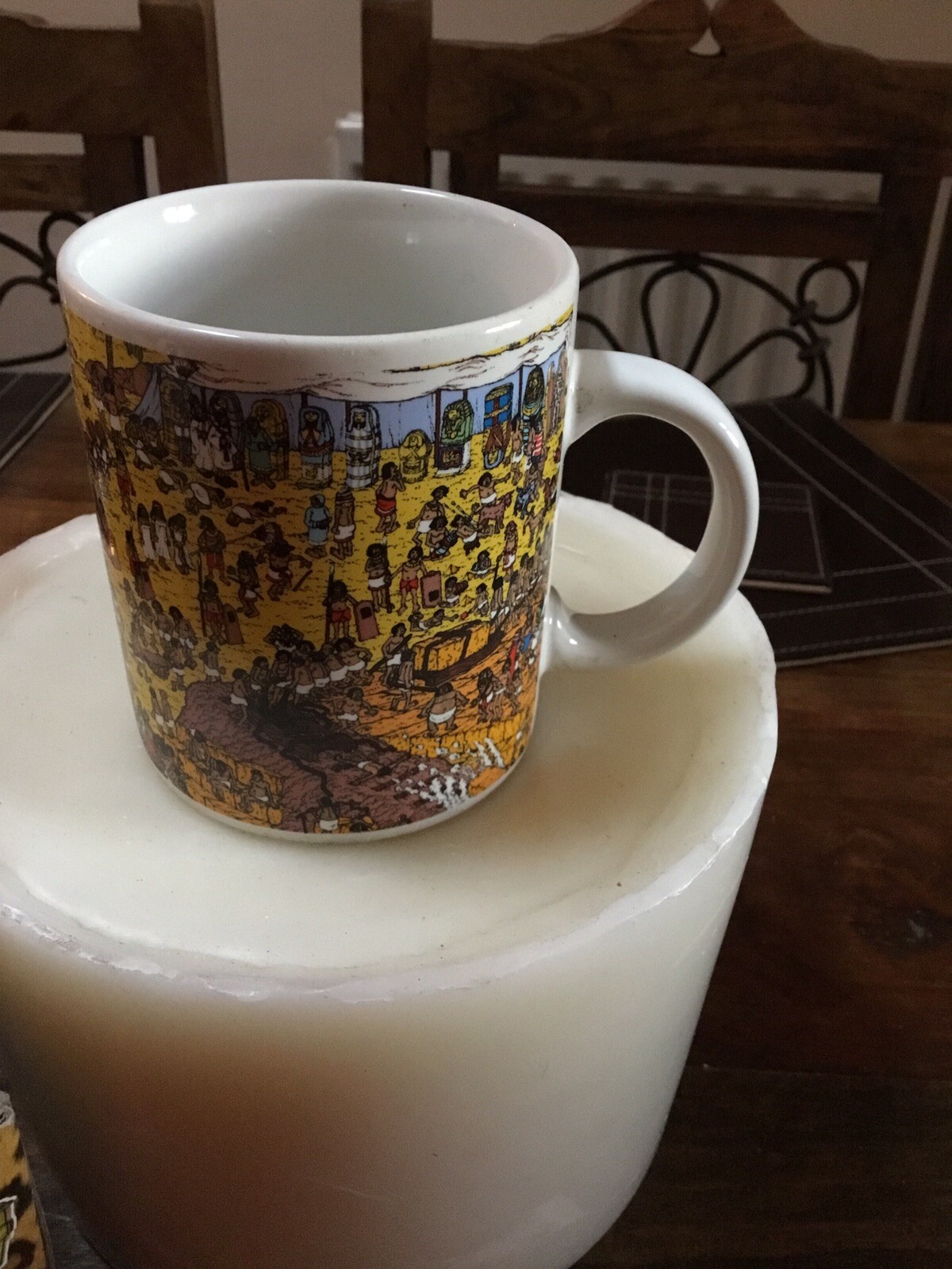 Wheres Wally Ancient Egypt Pyramids Mug 2009 by Martin Handford | eBay UK