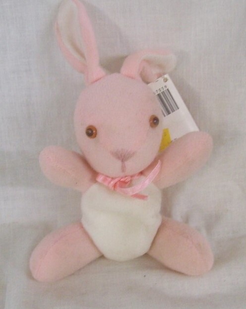 EASTER 4 STUFFED PINK BUNNY RABBITS | eBay