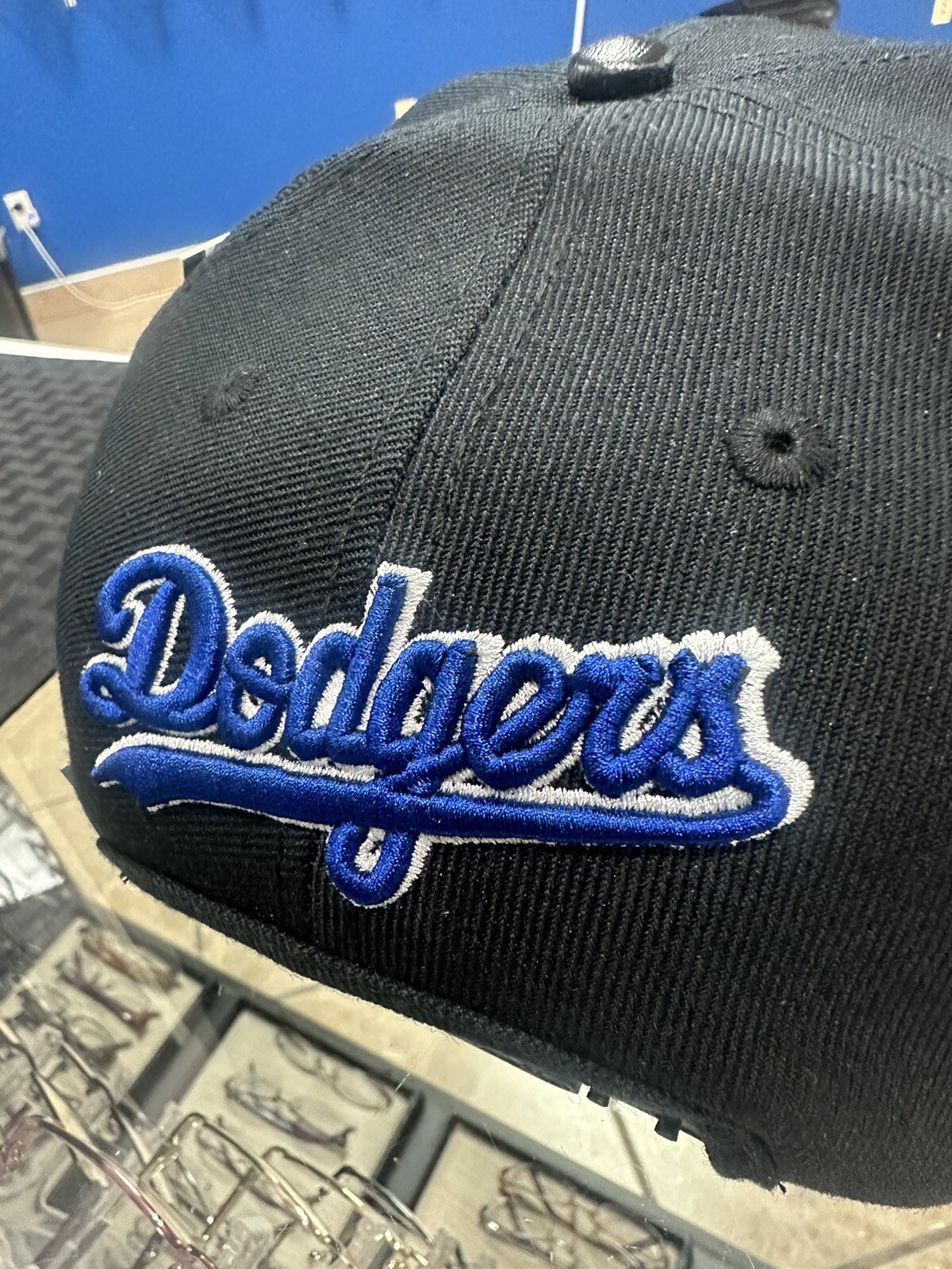 New Los Angeles Dodgers Pro Standard Stacked Logo Snapback Hat Black ...