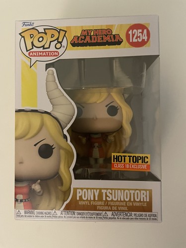 Funko Pop! #1254 Animation My Hero Academia Pony Tsunotori Hot Topic w ...
